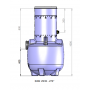 WTE Mini Effluent Pump Chamber 600mm Invert – Waste Water Supplies