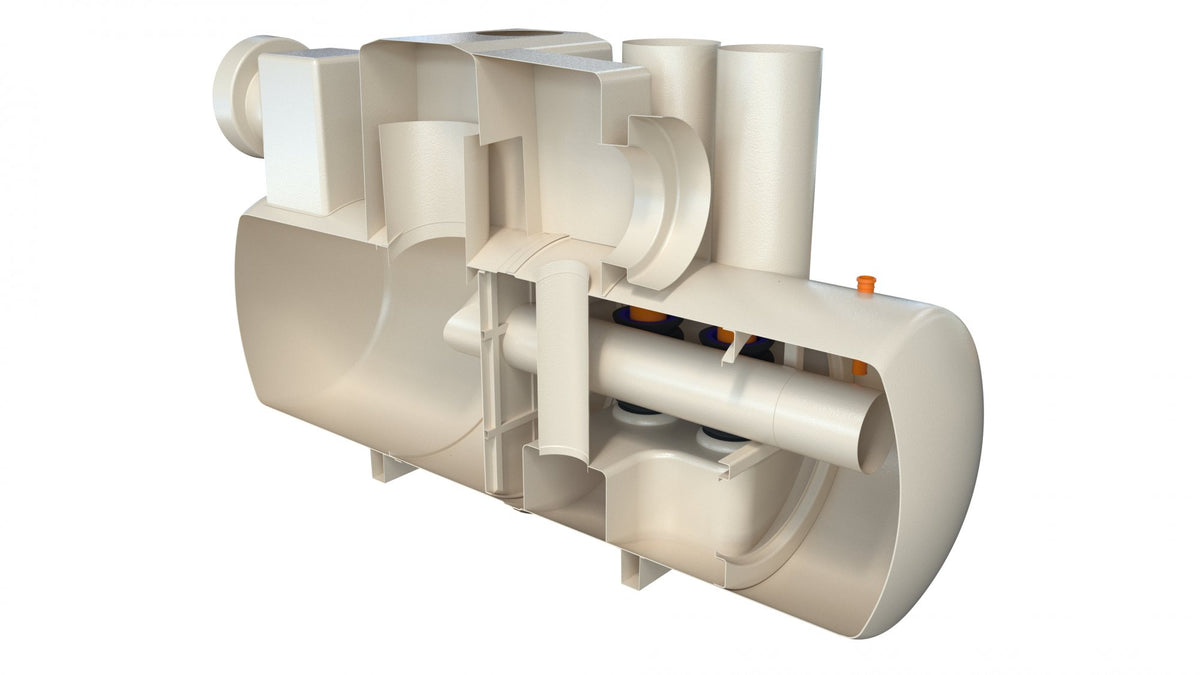 Klargester Bypass Separator - NSBE020 - 11,111M² Drainage Area – Waste ...
